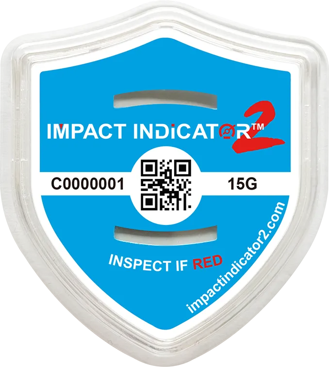 Impact Indicator 2 - Shock Monitor & Watch Your Goods! | Impact Indicator 2