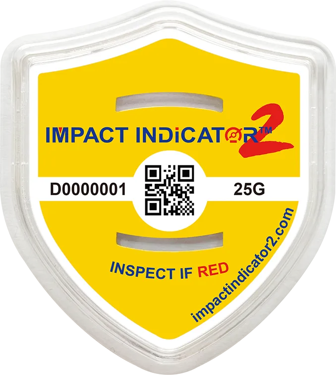 Impact Indicator 2 - Shock Monitor & Watch Your Goods! | Impact Indicator 2